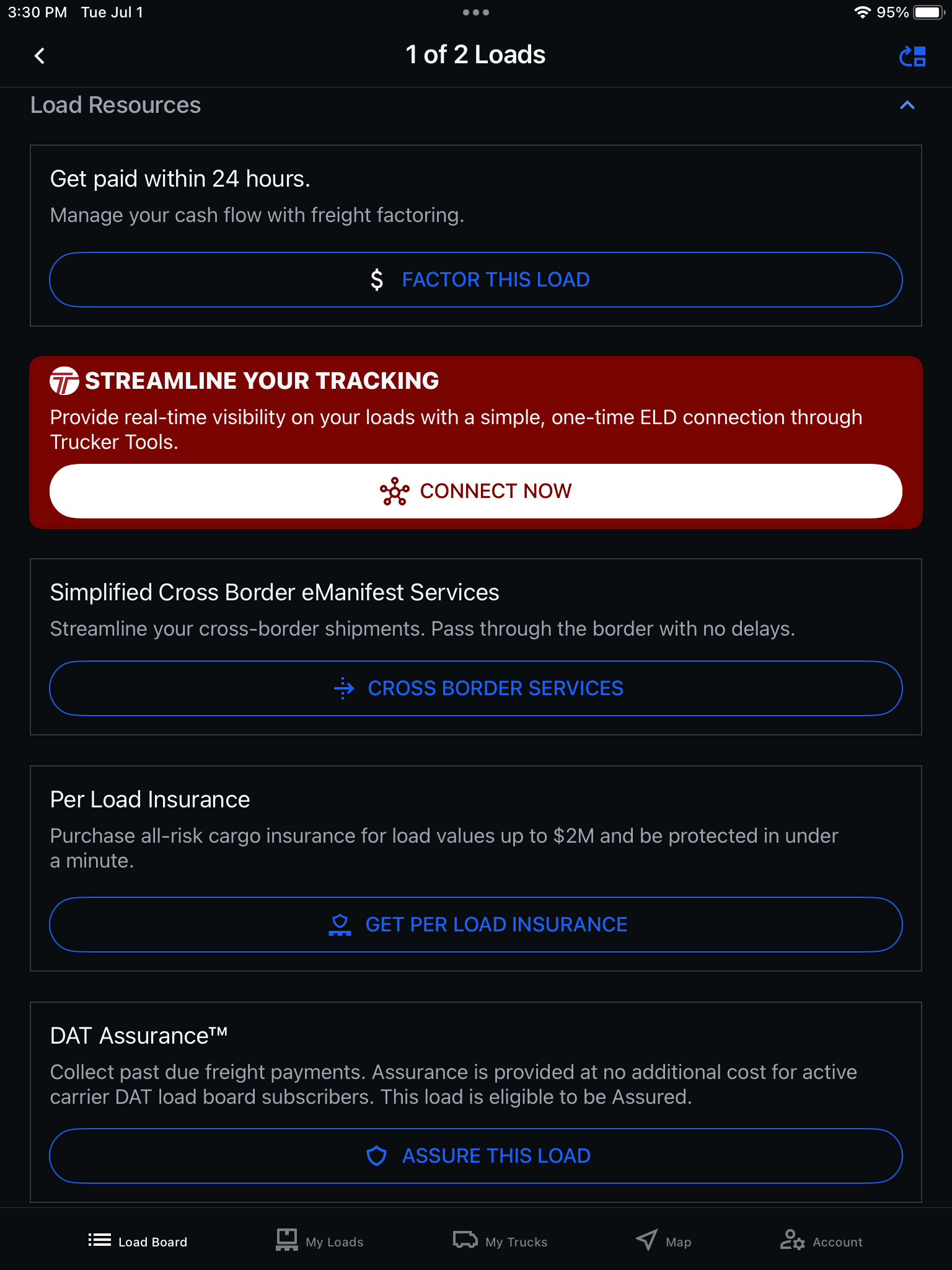 Load details overview | Welcome to DAT One Help Center