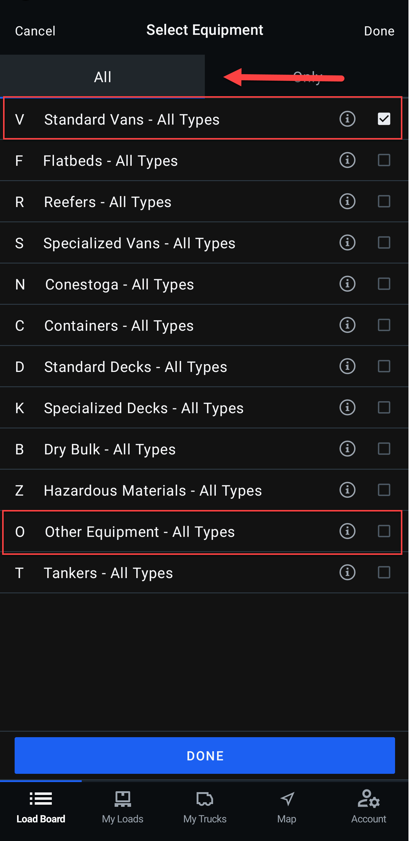 Find loads for sprinter vans, cargo vans, and box trucks on DAT One ...