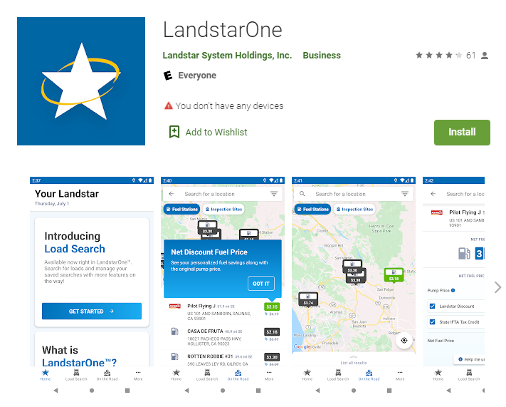 Signing a Landstar contract | DAT OnBoard Help Center