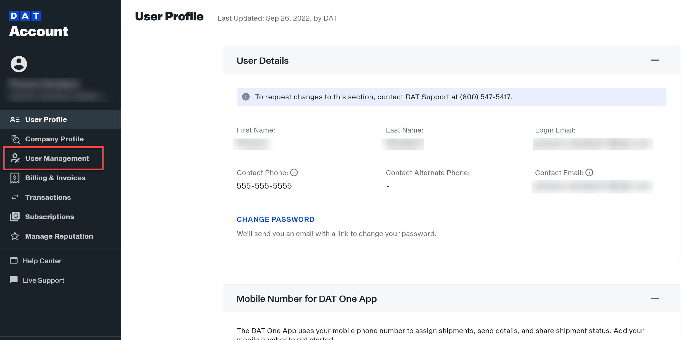 How to view and manage integration credentials | Welcome to DAT One ...