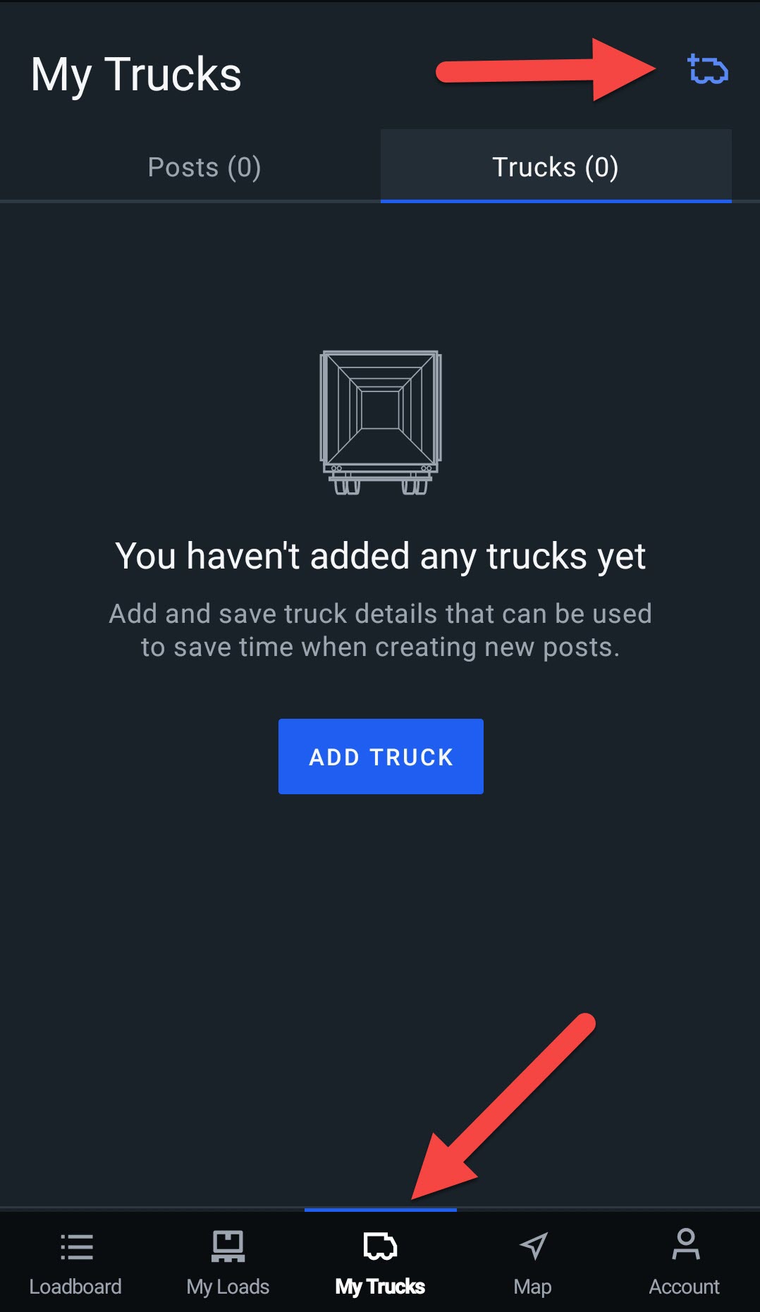 My Trucks settings | Welcome to DAT One Help Center