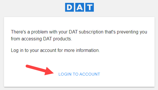 Reactivate / restart my DAT service subscription or account | Welcome ...
