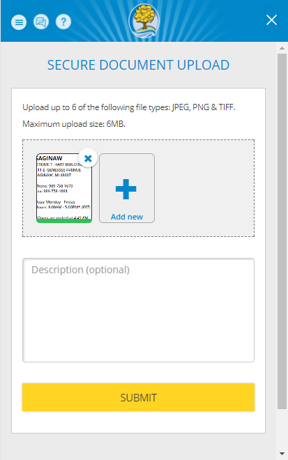 How to Secure Document Upload | Michigan Lottery FAQ