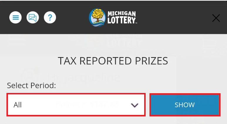 How Do I Print a W-2G Form for an Online Prize? | Michigan Lottery FAQ