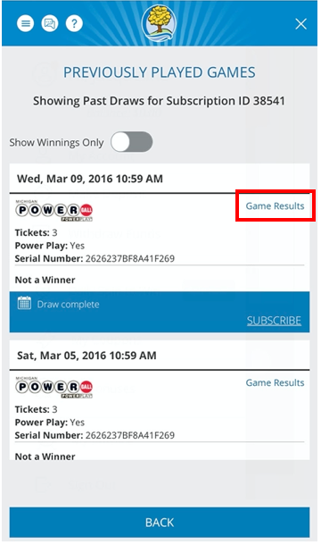 Where to Find Your Online Draw Game Subscriptions | Michigan Lottery FAQ