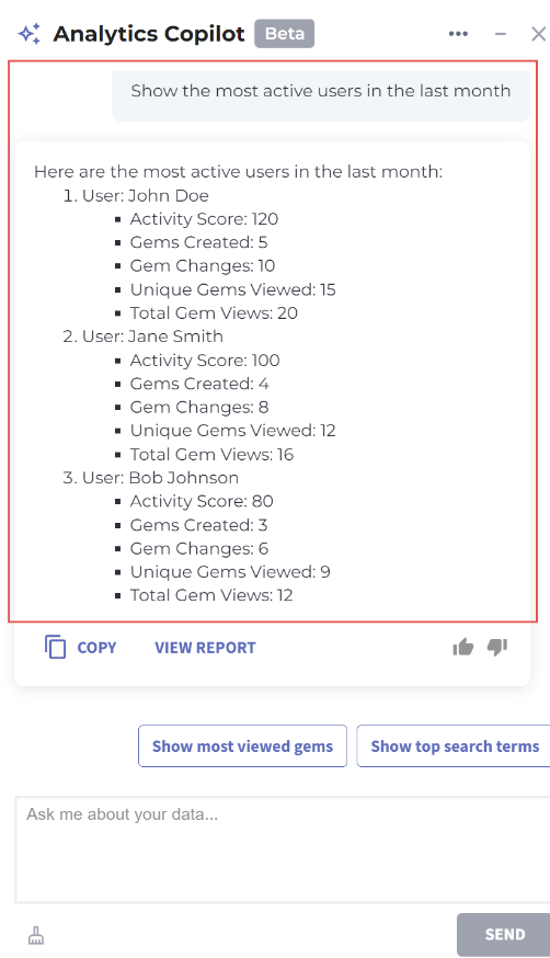 Shelf Analytics Copilot Feature Overview_V1.0 | Shelf Help Center
