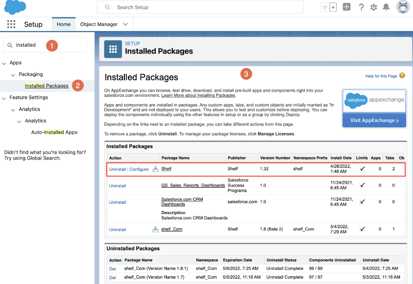 Shelf App for Salesforce: Installation and Configuration Guide_V.2.2 | Shelf Help Center