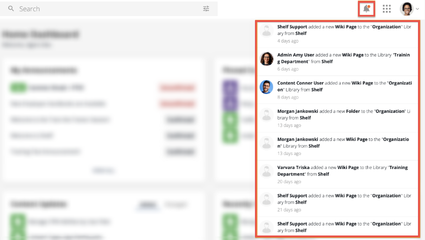 Shelf KMS Home Dashboard Overview Guide_v.1.1 | Shelf Help Center