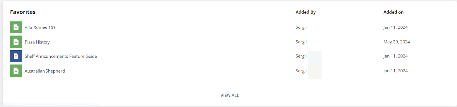 Shelf KMS Home Dashboard Overview Guide_v.1.1 | Shelf Help Center