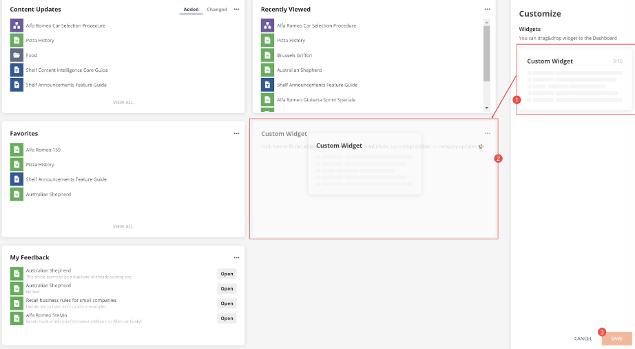 Shelf KMS Home Dashboard Overview Guide_v.1.1 | Shelf Help Center