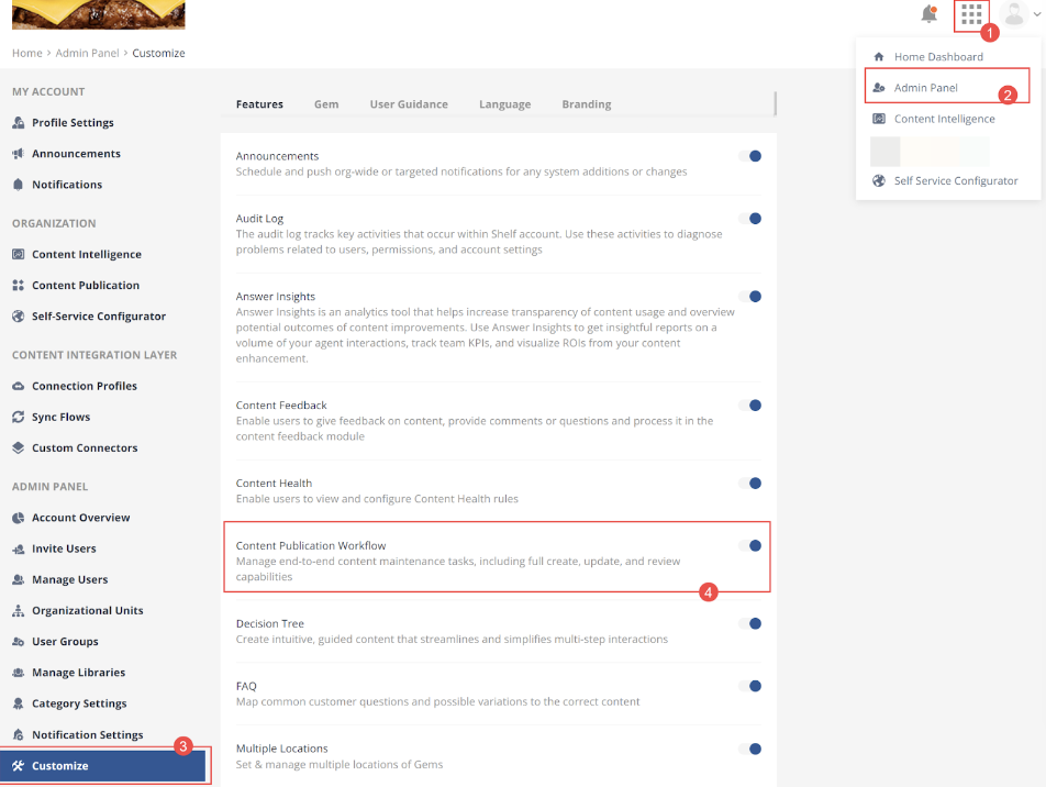 Shelf Content Publication Workflow Overview Guide | Shelf Help Center